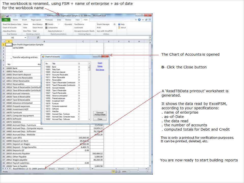 Excel Fsm Standard Edition Financial Statement Masters