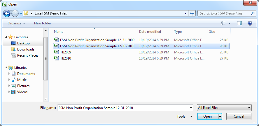 Excel FSM | Standard Edition | Financial Statement Masters
